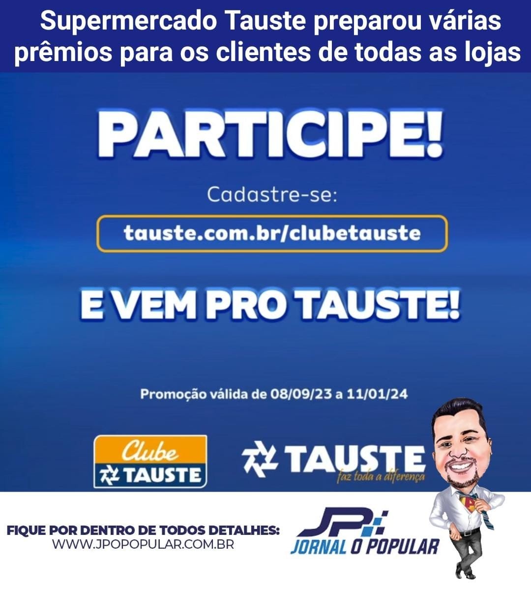 Promoção Multiprêmios Tauste: concorra a R$ 2 milhões em prêmios - JP ...