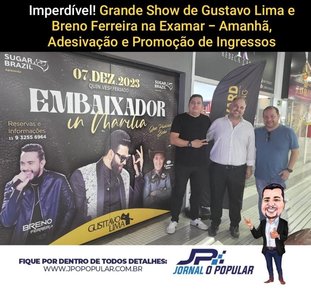 Quer ganhar um ingresso para o show do Gustavo Lima em Marília? Não ...