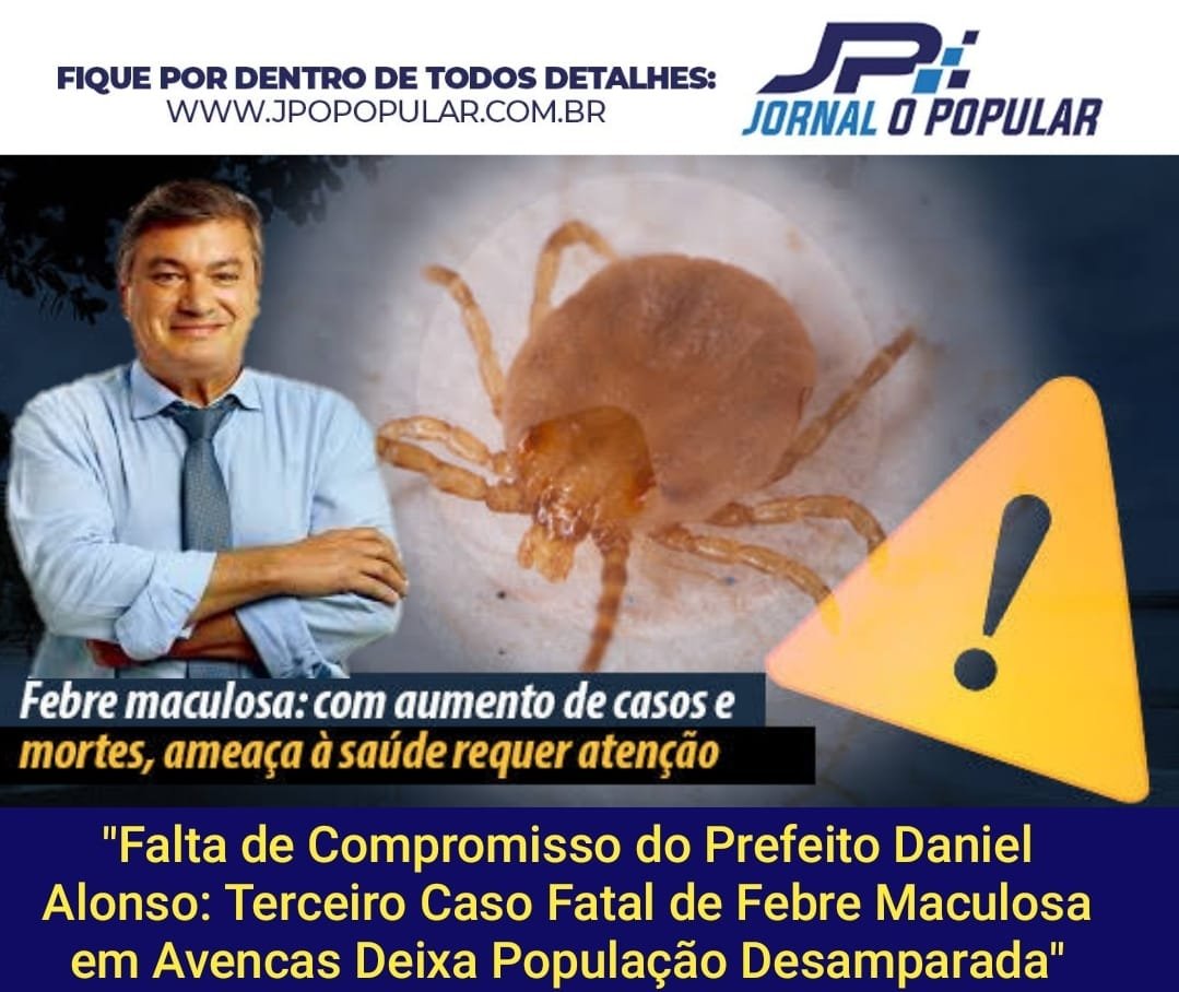 Falta de Compromisso do Prefeito Daniel Alonso: Terceiro Caso Fatal de ...