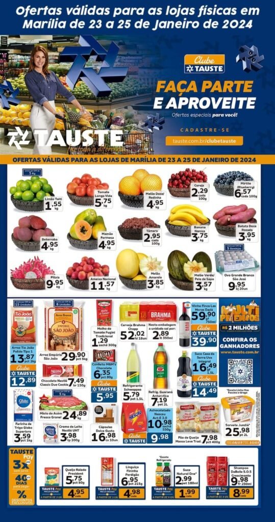 Tauste Supermercados Destaca-se em Marília com Atendimento Excepcional ...