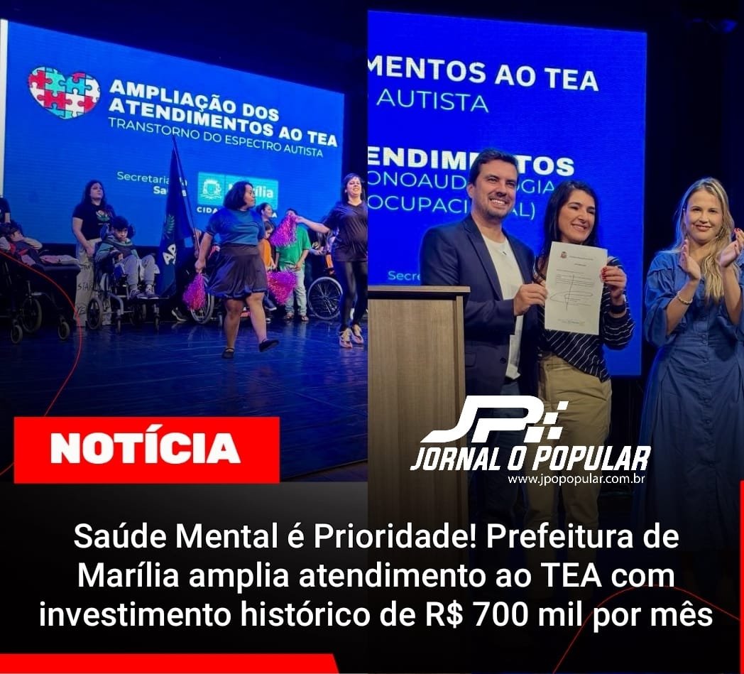 Saúde Mental é Prioridade! Prefeitura de Marília amplia atendimento ao ...