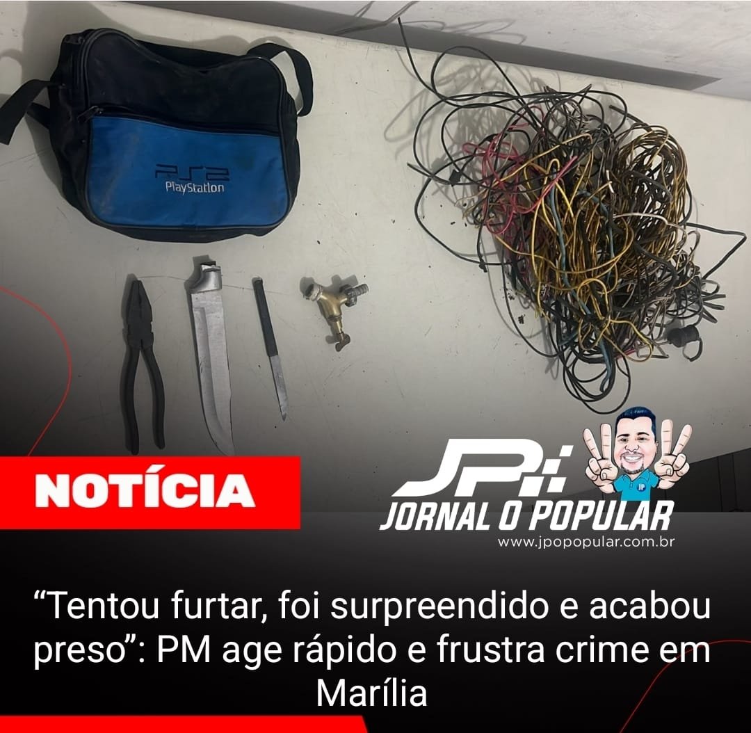 “Tentou furtar, foi surpreendido e acabou preso”: PM age rápido e ...